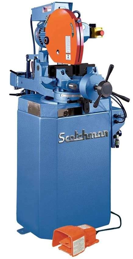 Scotchman 14 Non Ferrous Semi Automatic Cold Saw Cpo 350 Nf Pkpd