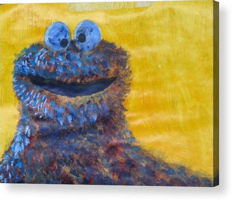 Cookie Monster Painting
