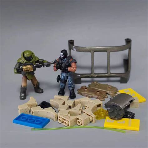 Mega Construx Crash Site Battle 2 Pack Cod Mini Action Figure Toy Lazada