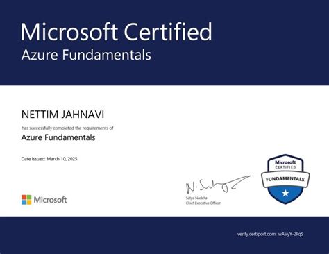 I Am Delighted To Share That I Have Successfully Earned The Microsoft