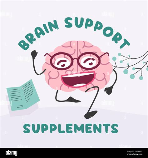 Brain Support Supplements Concept Stock Vector Image And Art Alamy