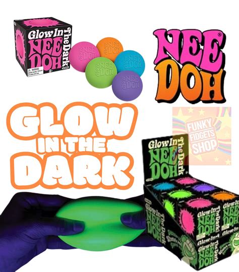 Needoh Glow In The Dark Funkyfidgetsshop
