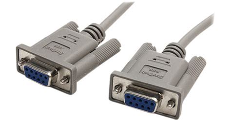 StarTech 10 DB9 RS232 Serial Female To Female Null Modem