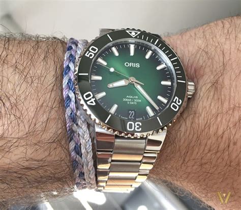 Montre Plongée Oris Aquis Date Calibre 400 415mm Revue Vidéo
