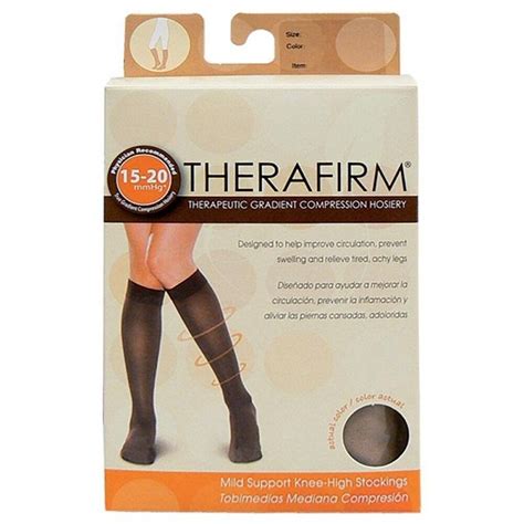 Therafirm Core Spun Support Socks For Men And Women 15 20mmhg — Comfortwiz