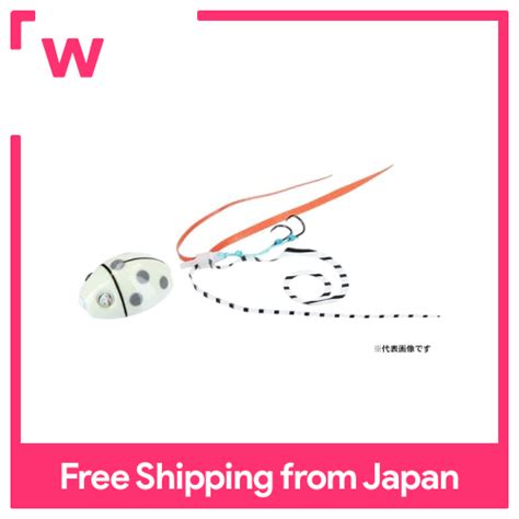 Daiwa Tairaba Beni Fang Bay Rubber Free α Nakai Lady Bug 60g Dot Glow