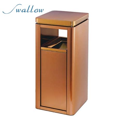 Indoor Rectangular Trash Cans Made Of Steel Trash Cans And Steel