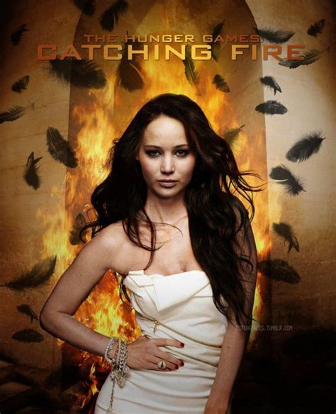 Katniss Everdeen Catching Fire Poster