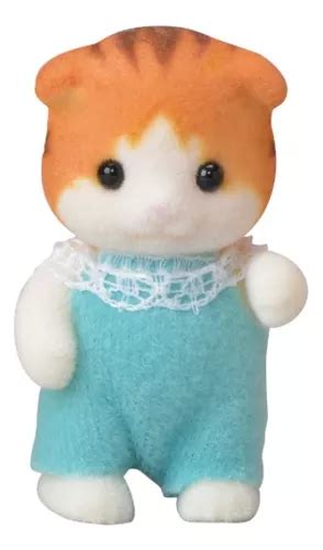 Gato Naranja Maple Ternu Kinder Sylvanian Families Calico Envío Gratis