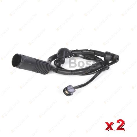 2 X Bosch Front Brake Pad E Wear Sensors For Bmw 330d 325i E90 92 93 2 5 3 0l