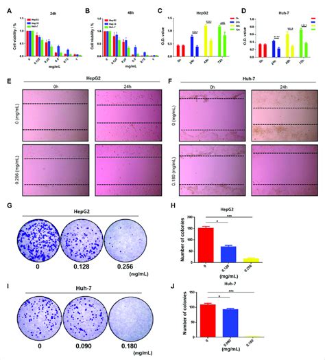 Hsg Inhibited Plc Cells Growth And Suppressed Its Viability A B The