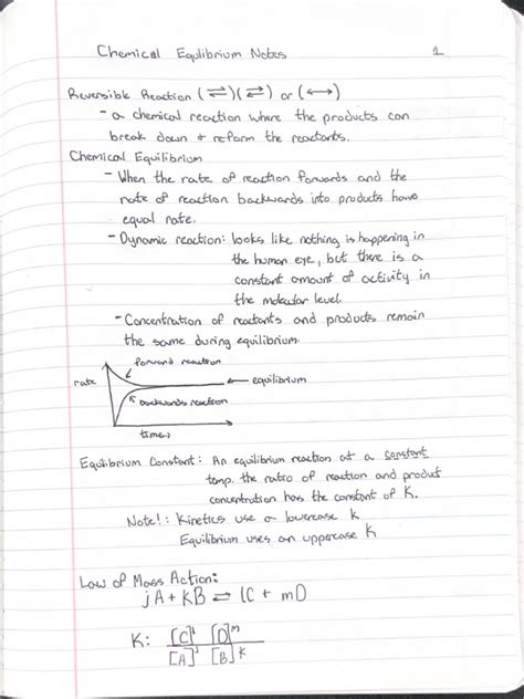 Equilibrium Notes Pdf