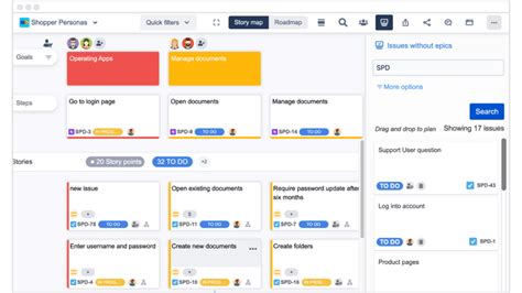 Features User Story Map For Jira ProductGo