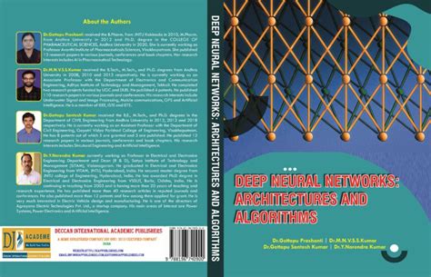 Deep Neural Networks Architectures And Algorithms By Dr Gottapu Prashanti Dr M N V S S Kumar