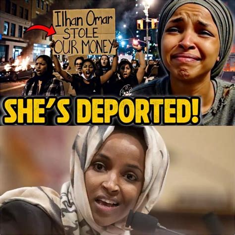 Ilhan Omar In Utter Terror As Trump Deported Her And Somalis In Minnesota