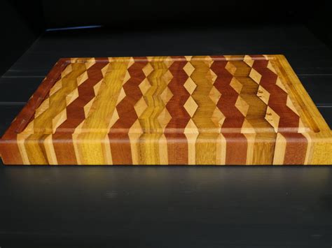 Chopping Board End Grain 3d Cube Etsy