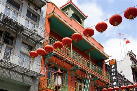 San Francisco Chinatown Lanterns R441 Photograph By Wingsdomain Art And