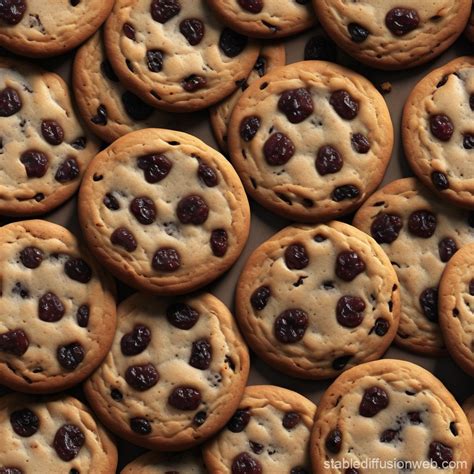 Seamless Raisin Cookie Texture Stable Diffusion Online