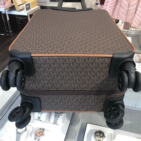 Michael Kors Rolling Travel Trolley Suitcase Carry On Bag Vacation