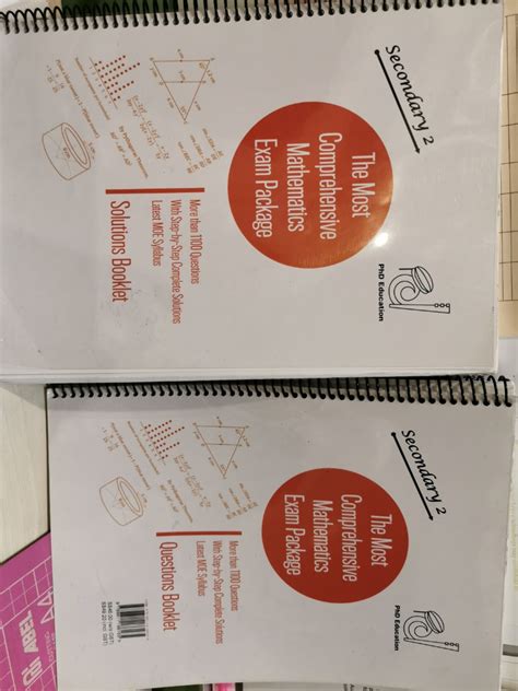 Maths Sec 2 Phd Education Most Comprehensive Maths Exam Package Hobbies And Toys Books