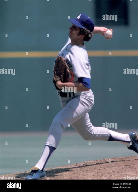 Los Angeles Dodgers Don Sutton20 In Action During A Game From His