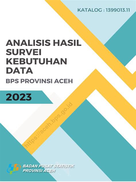 Analisis Hasil Survei Kebutuhan Data Bps Provinsi Aceh 2023 Pdf