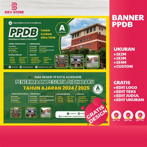 Jual Spanduk Ppdb Banner Ppdb Spanduk Sekolah Spanduk Dan Banner