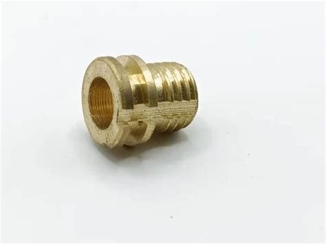 Round M6 Brass Male Insert For Pipe Fitting At ₹ 32piece In Jamnagar