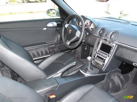 Black Interior 2008 Porsche Cayman S Photo 42351552