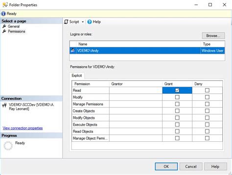 grant ssis catalog read only permissions andyleonard blog