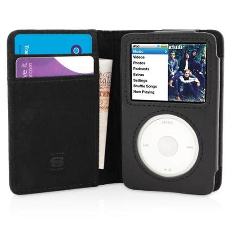 Snugg Ipod Classic Case Leather Flip Ipod 7th Generation Case