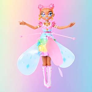Hatchimals Pixies Crystal Flyers Rainbow Glitter Idol Fée Volante