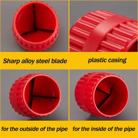 2 Pieces Inner Outer Reamer Pipe And Tube Deburring