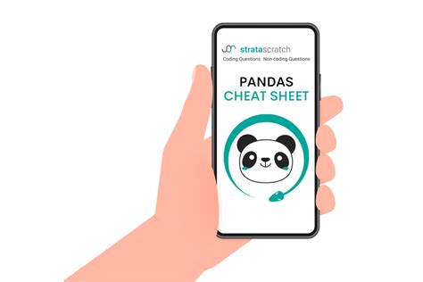 the pandas cheat sheet to be a better data scientist stratascratch