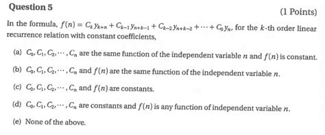 Solved Code Class Asciimath Question 5 1 ﻿points ﻿in The