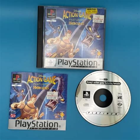 Disneys Hercules Action Game Playstation Ps1 Pal Platinum Complete Disneys Hercules Action Game Playstation Ps1 Pal Platinum Complete