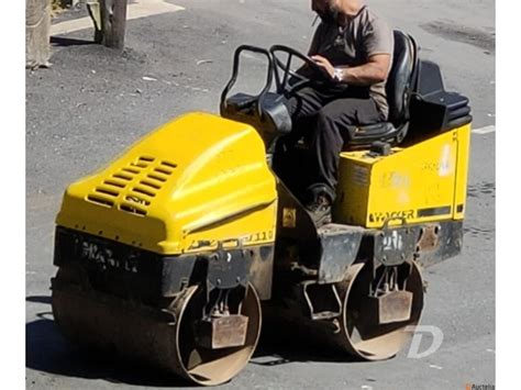 Double Roller Compactor Roller Wacker Rd11 Aec Ref3184 Steamrolle