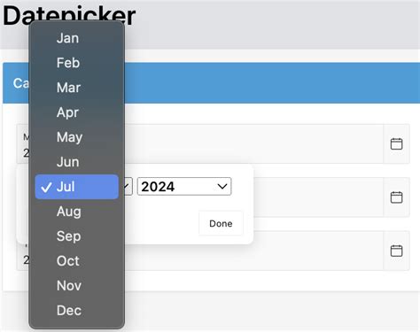 Creating Custom Date Selectors In Oracle Apex Month Quarter And Year