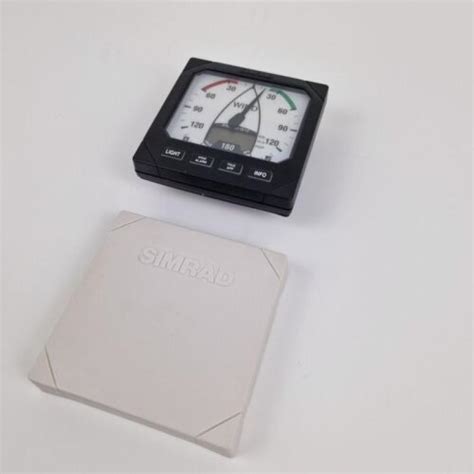 Simrad Is12 Wind Instrument Display E03897 Wind Speed Direction Display