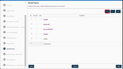 Model Definitions Docs