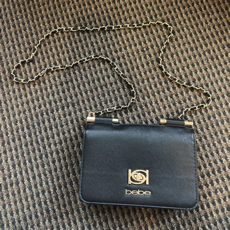 Adorable Black Bebe Purse Depop