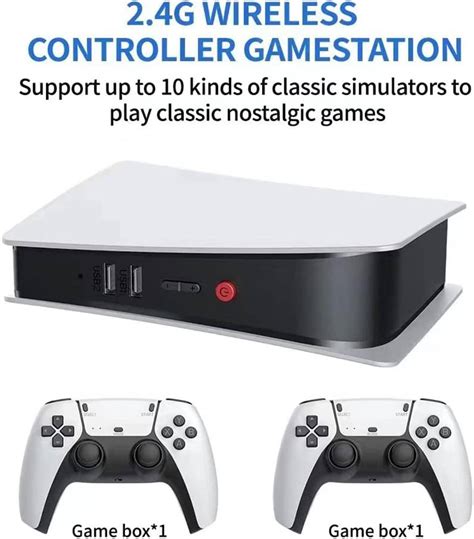 Contex M5 Game Console 2 4gb Wireless Controller Game Station 4k Hd