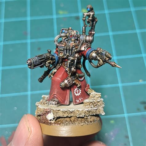 Some Reinforcements For My Admech A Datasmith And Skitarii Marshal R