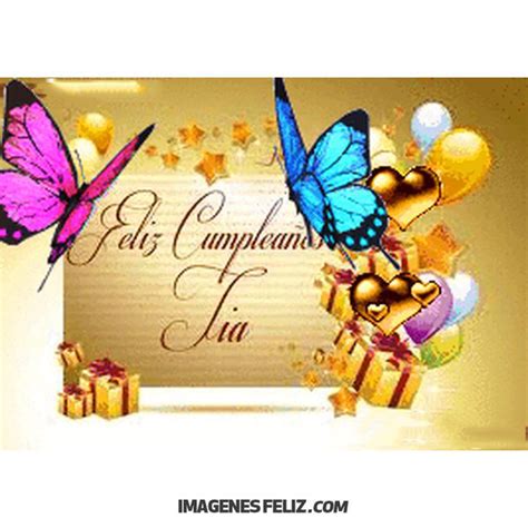 Feliz Cumpleaños Tía 💥【 ImÁgenes Feliz Cumpleaños