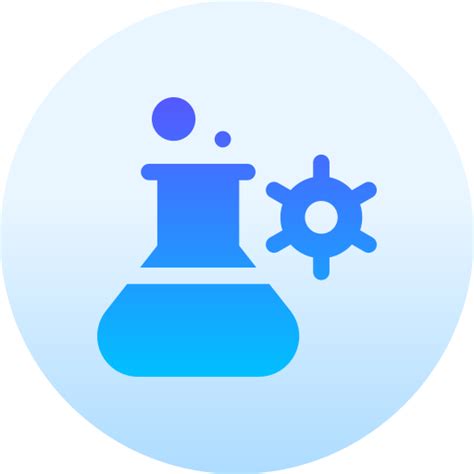 Bioengineering Basic Gradient Circular Icon