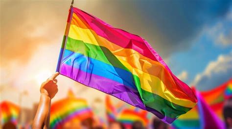 Premium Photo Design A Sleek Pride Background Celebrating Key Lgbtq