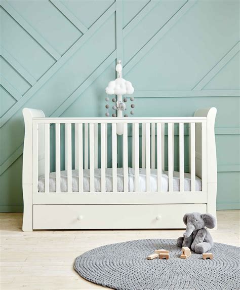 Mia Cotbed White Nursery Furniture Mamas And Papas Uk