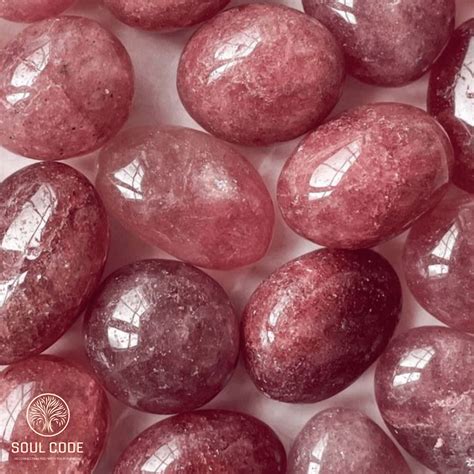 Strawberry Quartz Tumblestone