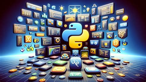 python gui graphical user interface development training environment