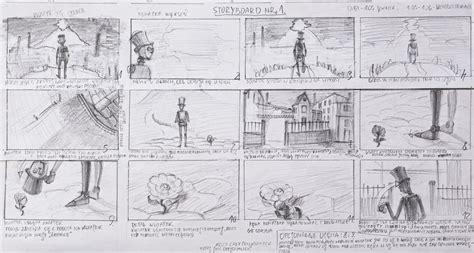 Artstation Storyboard Panels